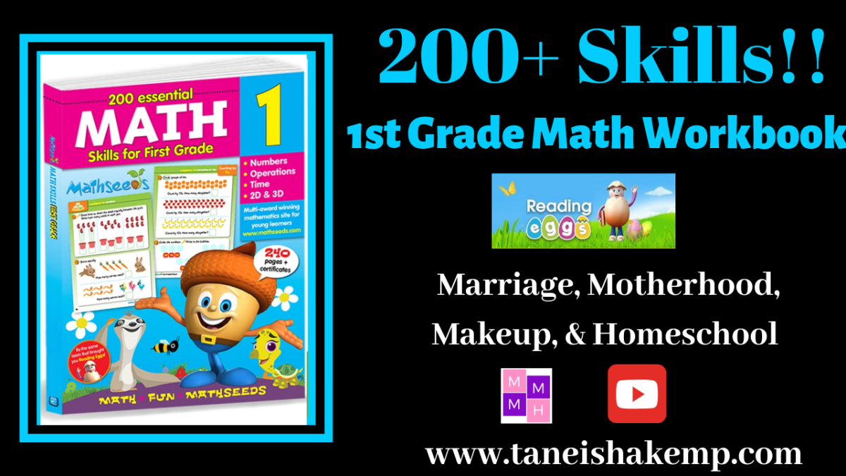ReadingEggs.com 1st Grade Math Workbook & FREE App Access! – Marriage ...