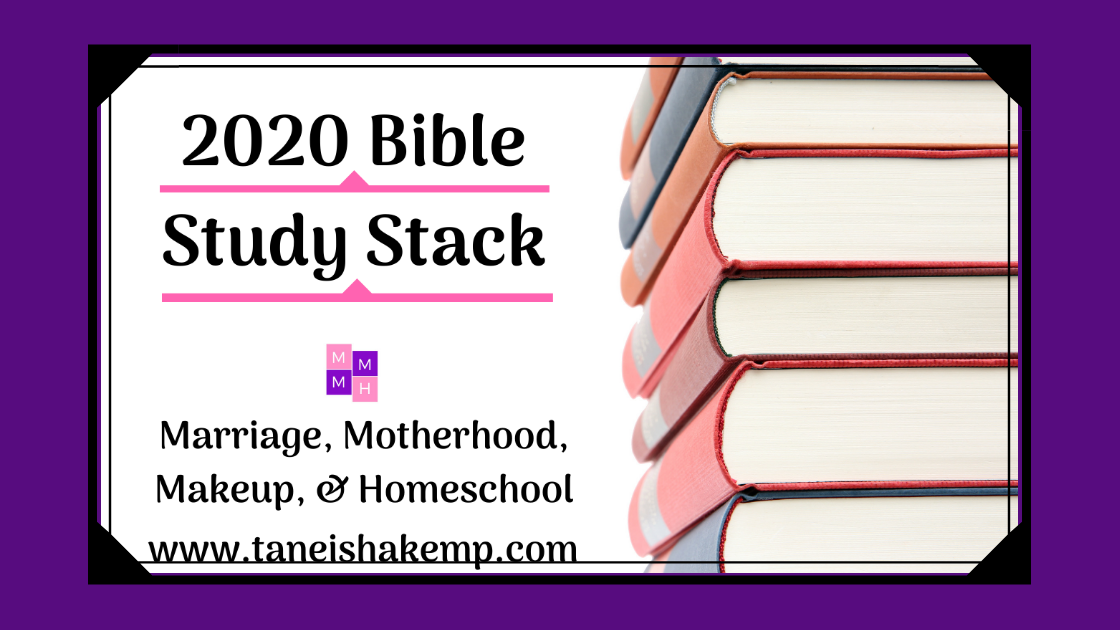 Bible Study Book Stack & Schedule for 2020 – Marriage, Motherhood ...